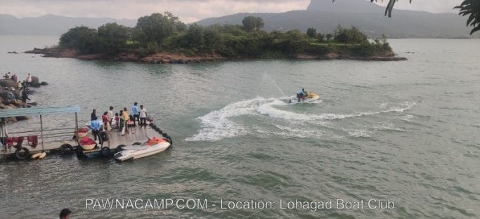 Is there boating at Pawna lake, Lonavala? | Pawna Lake Camping